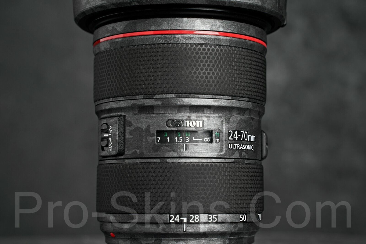 Protective Design Guard Wrap Skin Sticker for Canon EF 24-70mm f2.8L II ...