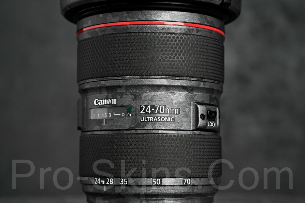 Protective Design Guard Wrap Skin Sticker for Canon EF 24-70mm f2.8L II ...