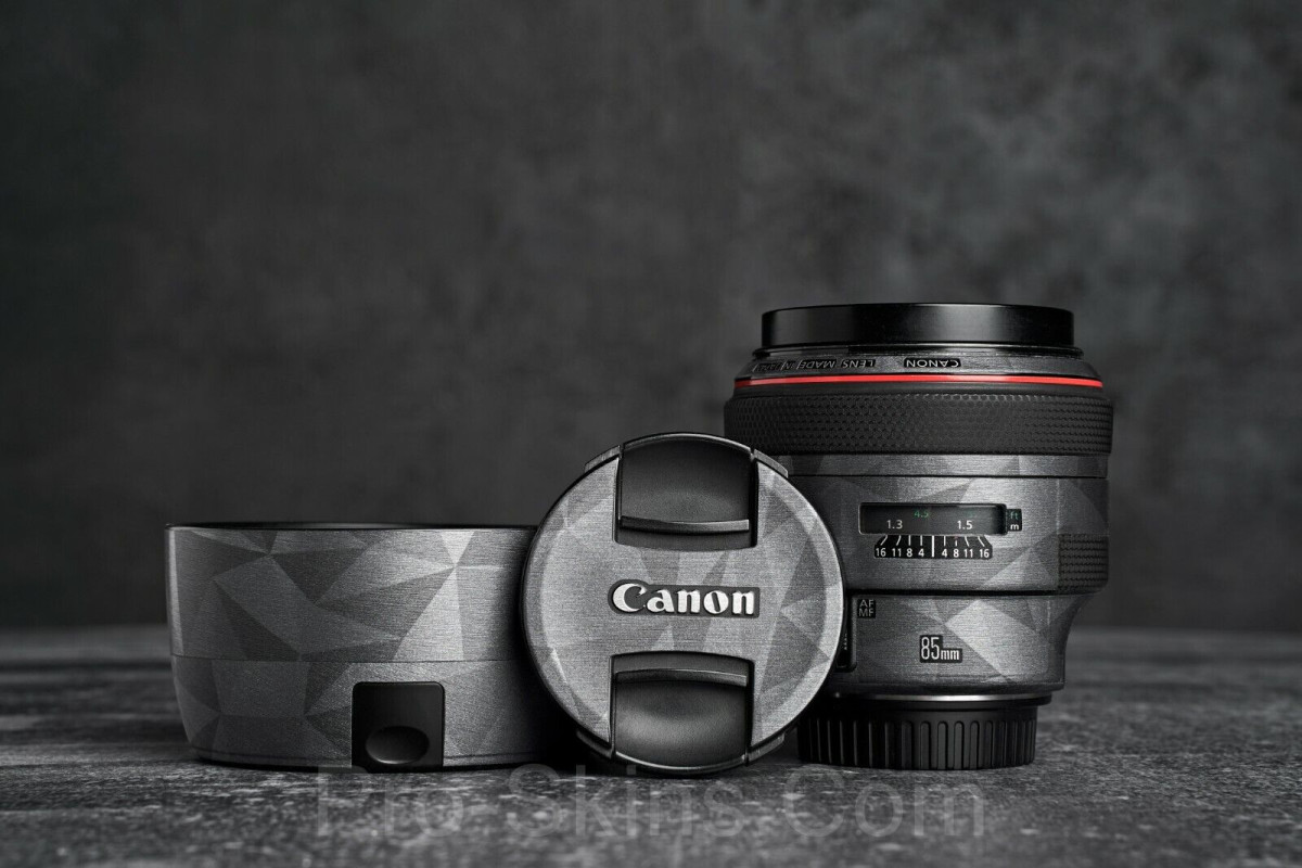 Protective Design Guard Wrap Skin Sticker for Canon EF 85mm f/1.2L II ...