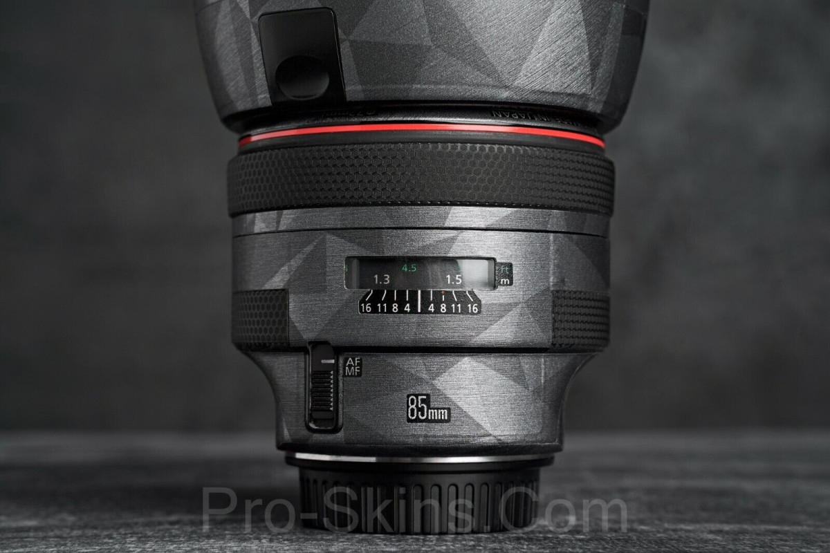 Protective Design Guard Wrap Skin Sticker for Canon EF 85mm f/1.2L II ...