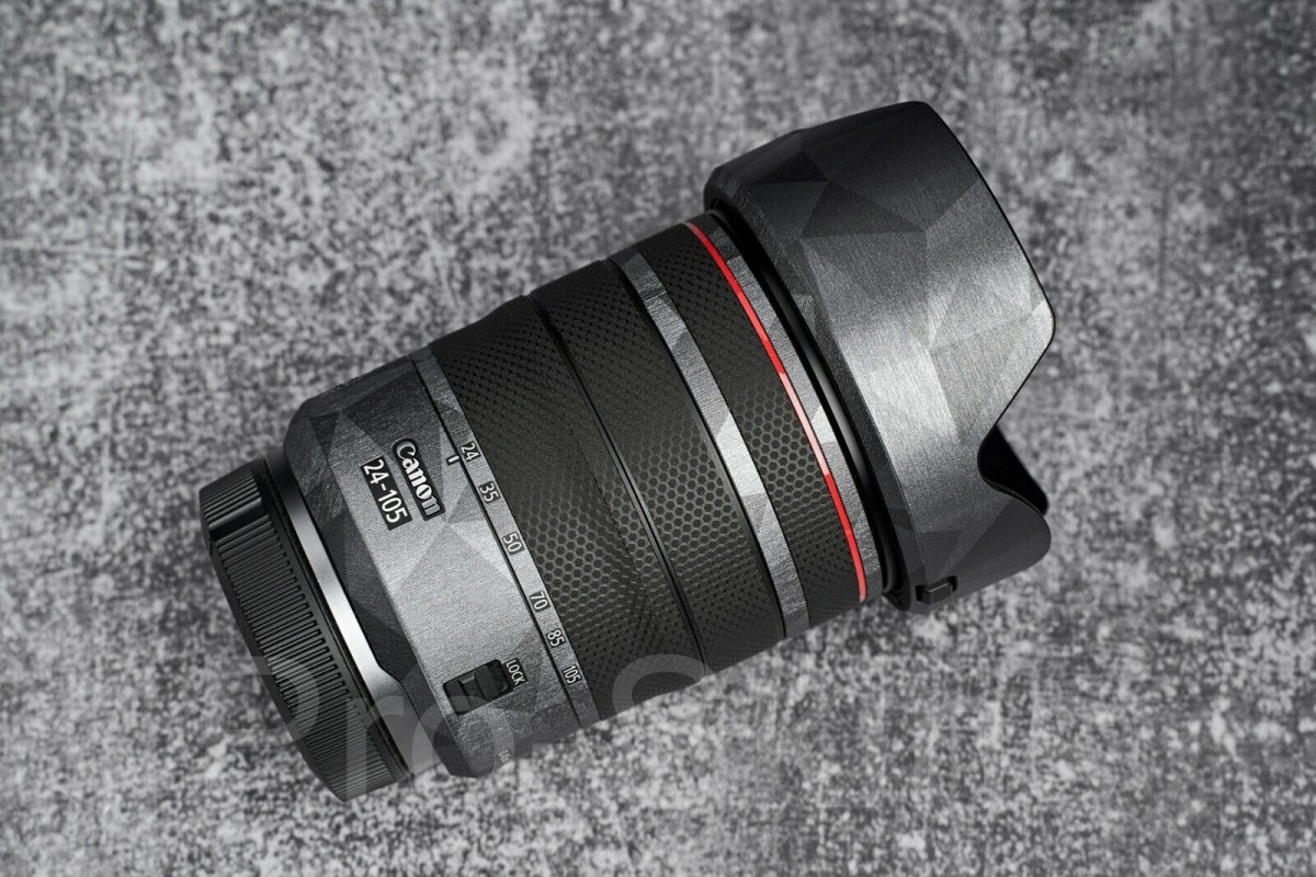 Protective Design Guard Wrap Skin Sticker for Canon RF 24-105mm f/4L IS ...