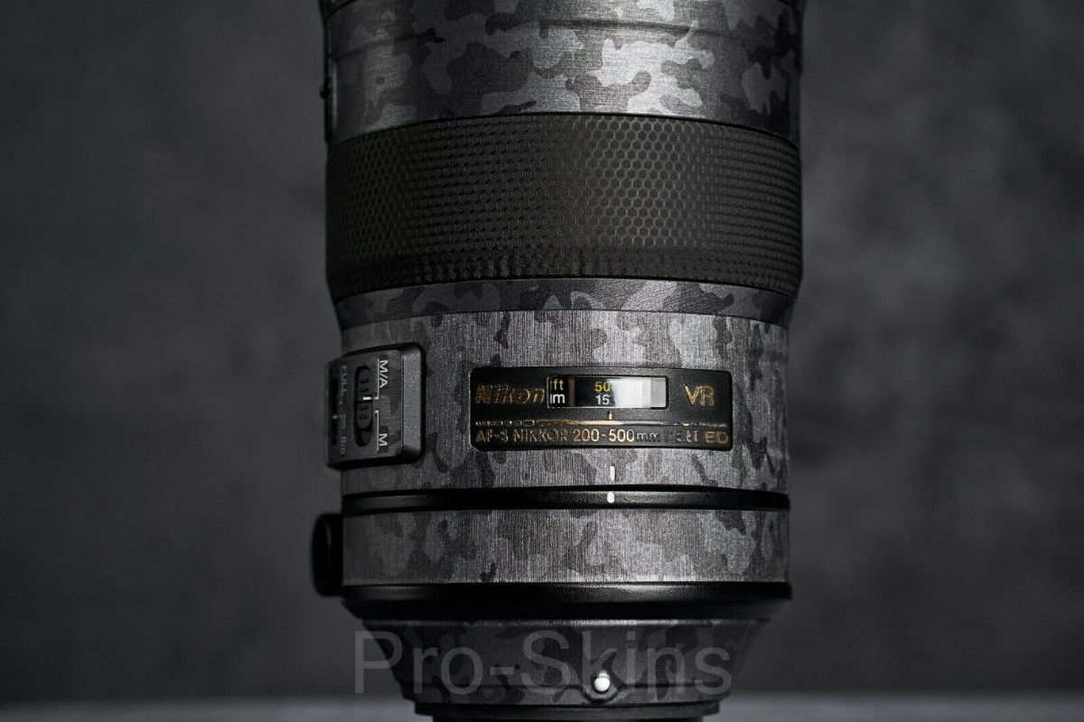 Protective Design Lens Guard Wrap Skin for Nikon Nikkor AF 200-500mm F ...