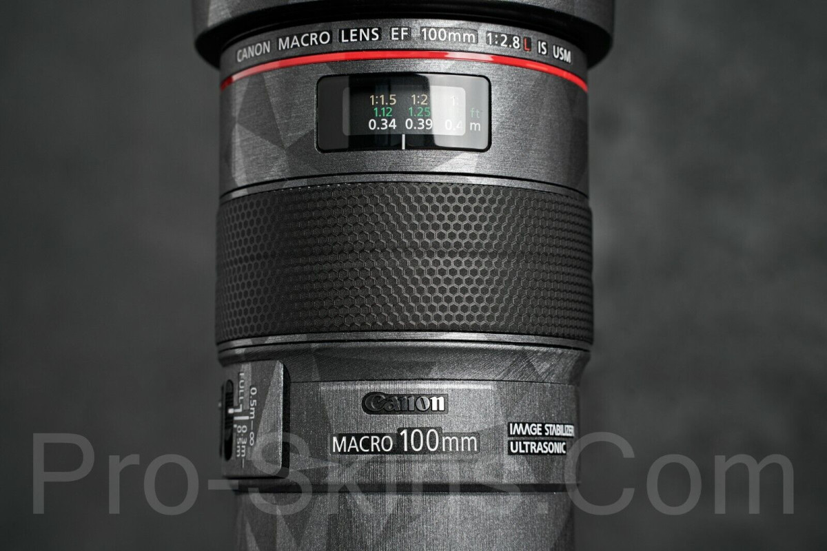 Protective Guard Wrap Skin Sticker for Canon EF 100mm f/2.8 EF IS L USM ...