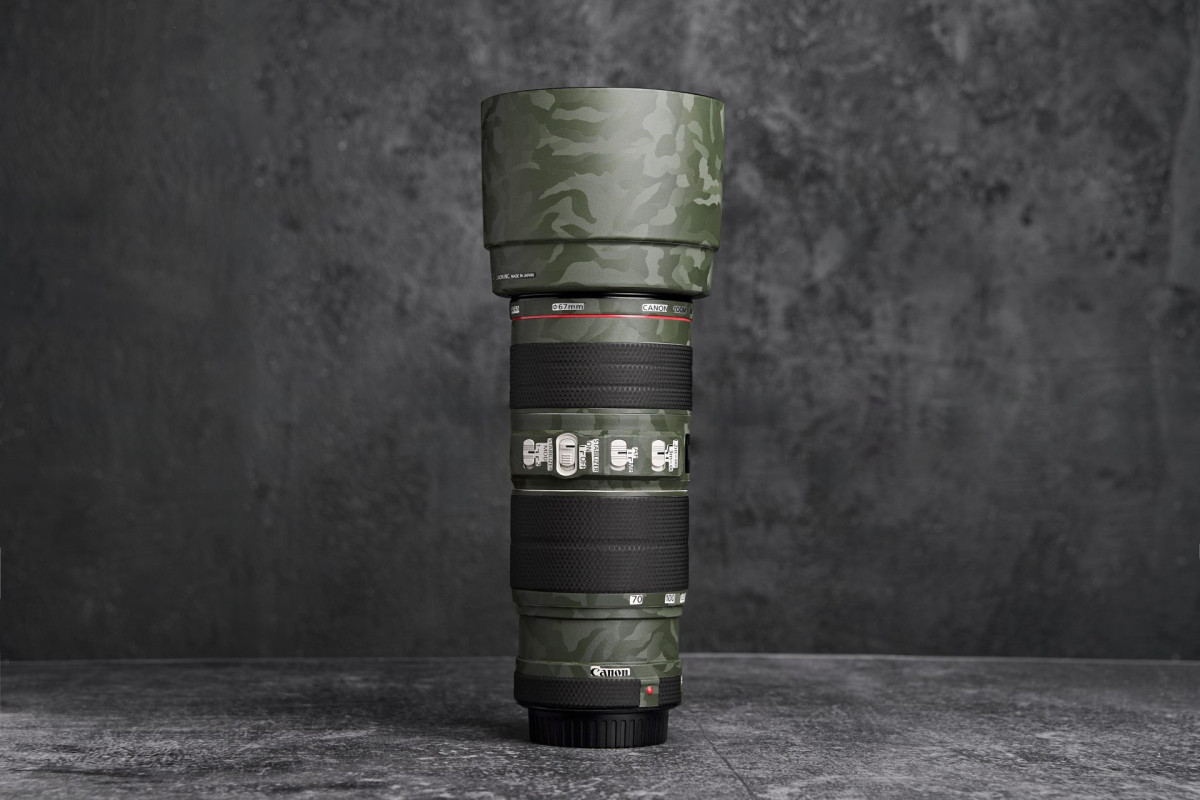 Protective Guard Wrap Skin Sticker for Canon EF 70-200mm F/4L USM Lens ...