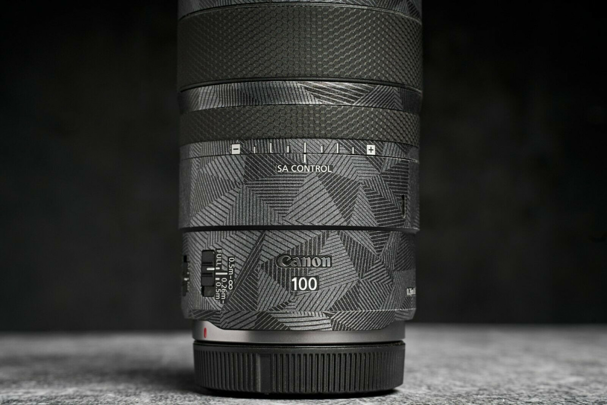 Protective Guard Wrap Skin Sticker for Canon RF 100mm f/2.8L Macro IS ...