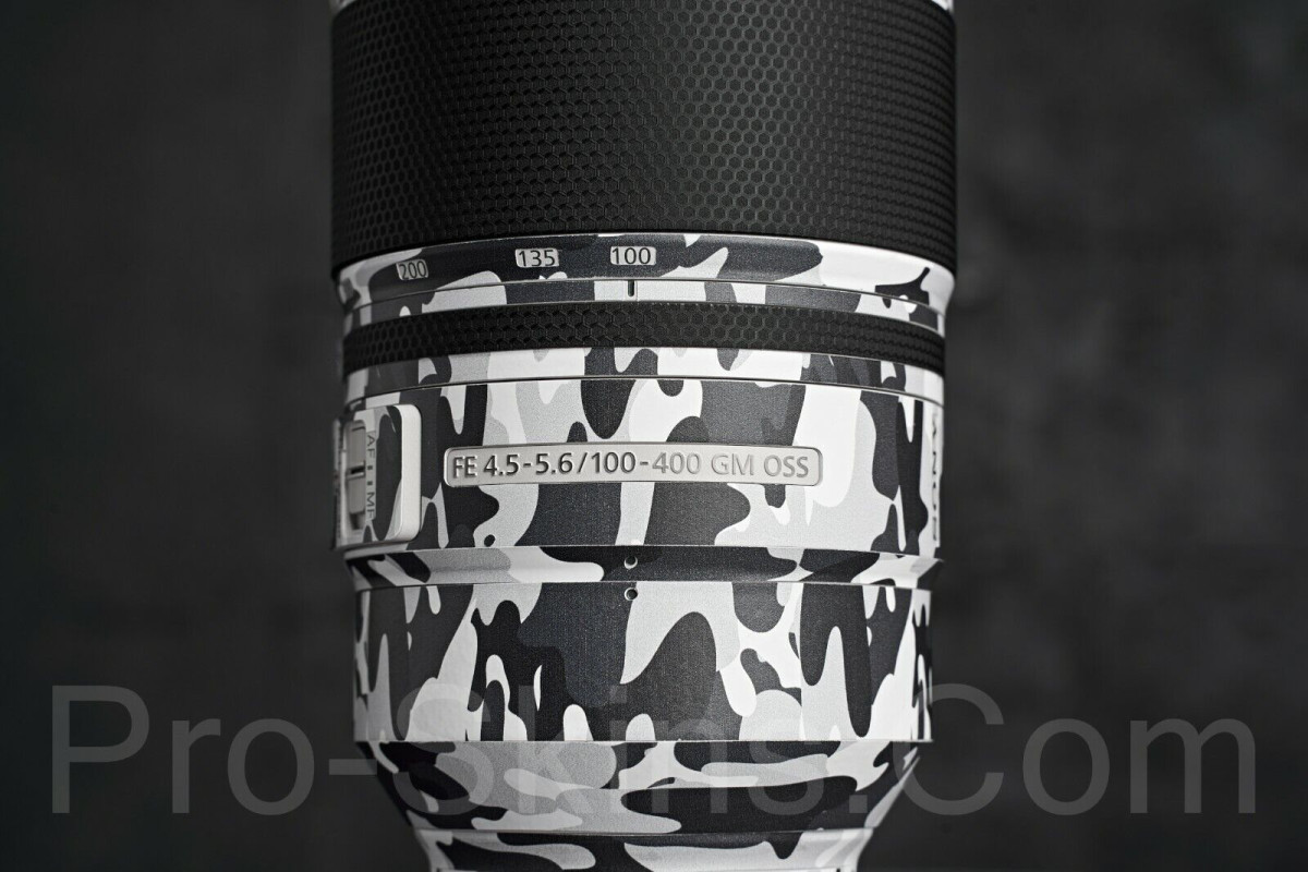Protective Guard Wrap Skin Stisker for Sony 100-400mm F/4.5-5.6 GM OSS ...