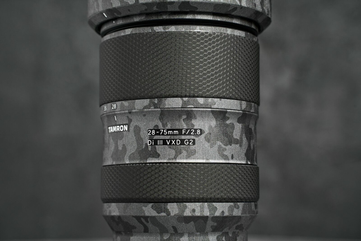 Protective Wrap Sticker Skin for Tamron 28-75MM F/2.8 DI III VXD G2 ...
